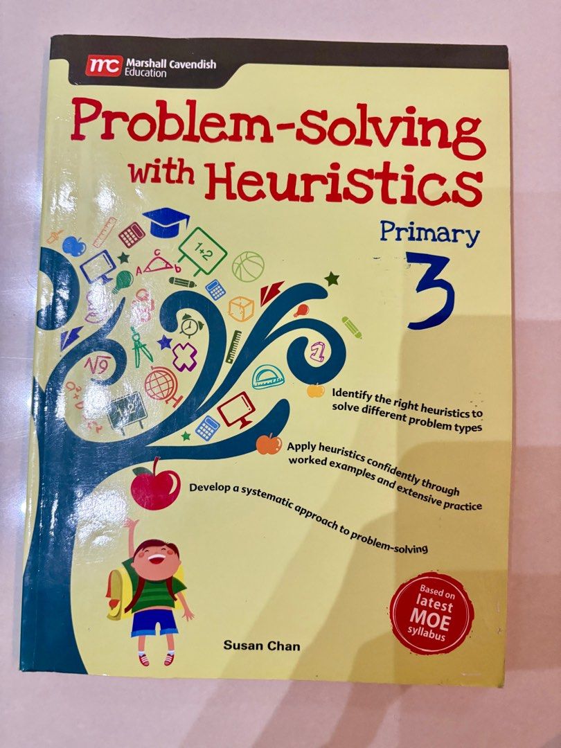 Problem-Solving with Heuristics Primary 3 Textbook, Hobbies & Toys ...