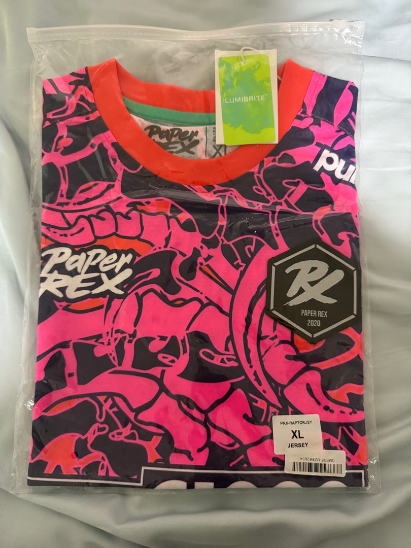 PRX Paper Rex 2025/2026 Official Match Jersey Raptor Valorant, Hobbies ...