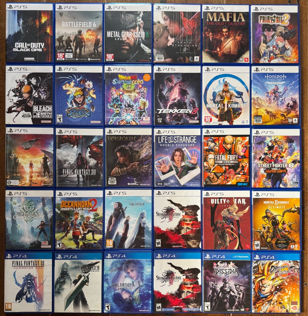 Ps4 and ps5 games, Video Gaming, Video Games, PlayStation on Carousell