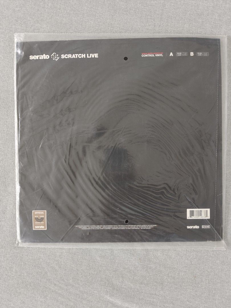 Serato Scratch Live Control Vinyl, Audio, Other Audio Equipment on ...