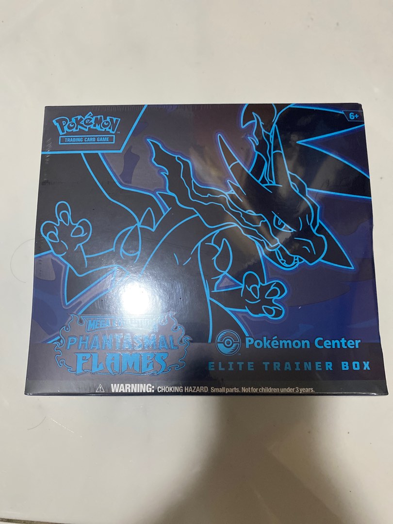 Shrinked Phantasmal Flames Pokemon Center PC Elite Trainer Box ETB ...