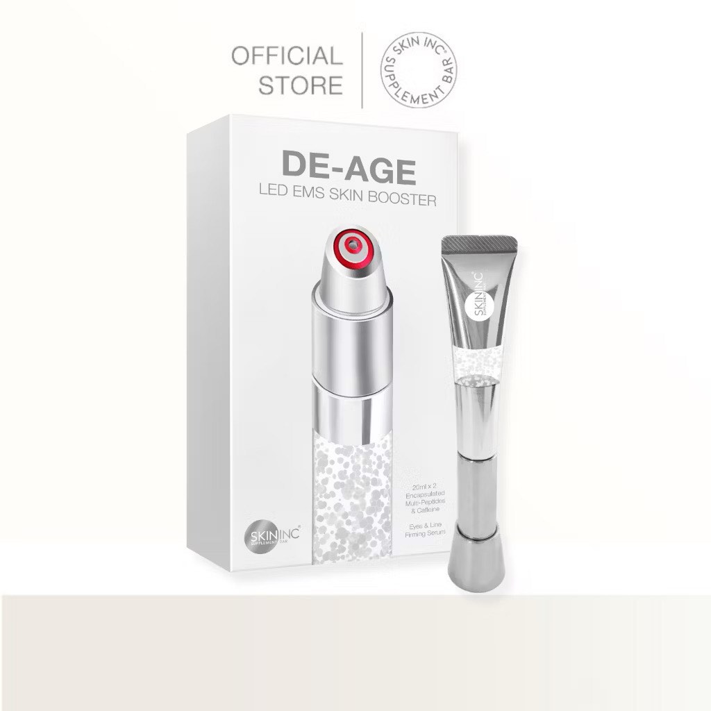 Skin Inc DE-AGE LED EMS Skin Booster Device Serum, Beauty & Personal ...