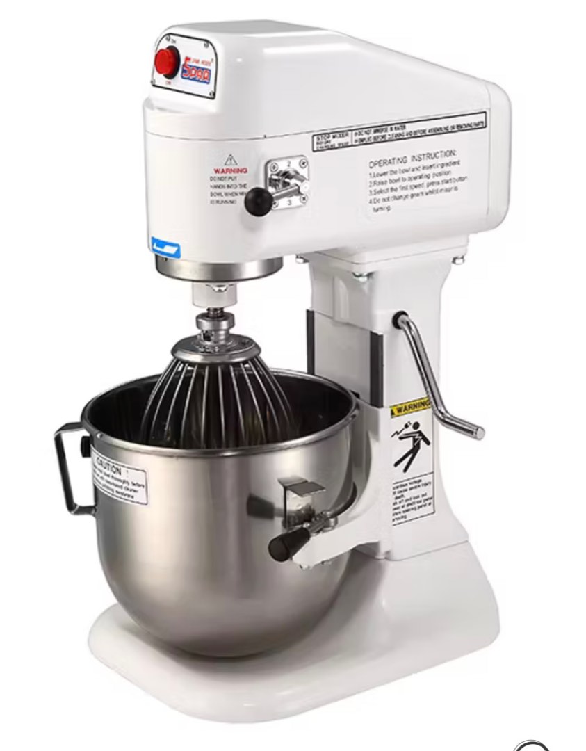 SPAR 8 Quart Mini Mixer (8 Litre) - Planetary Mixer - With Timer, TV ...