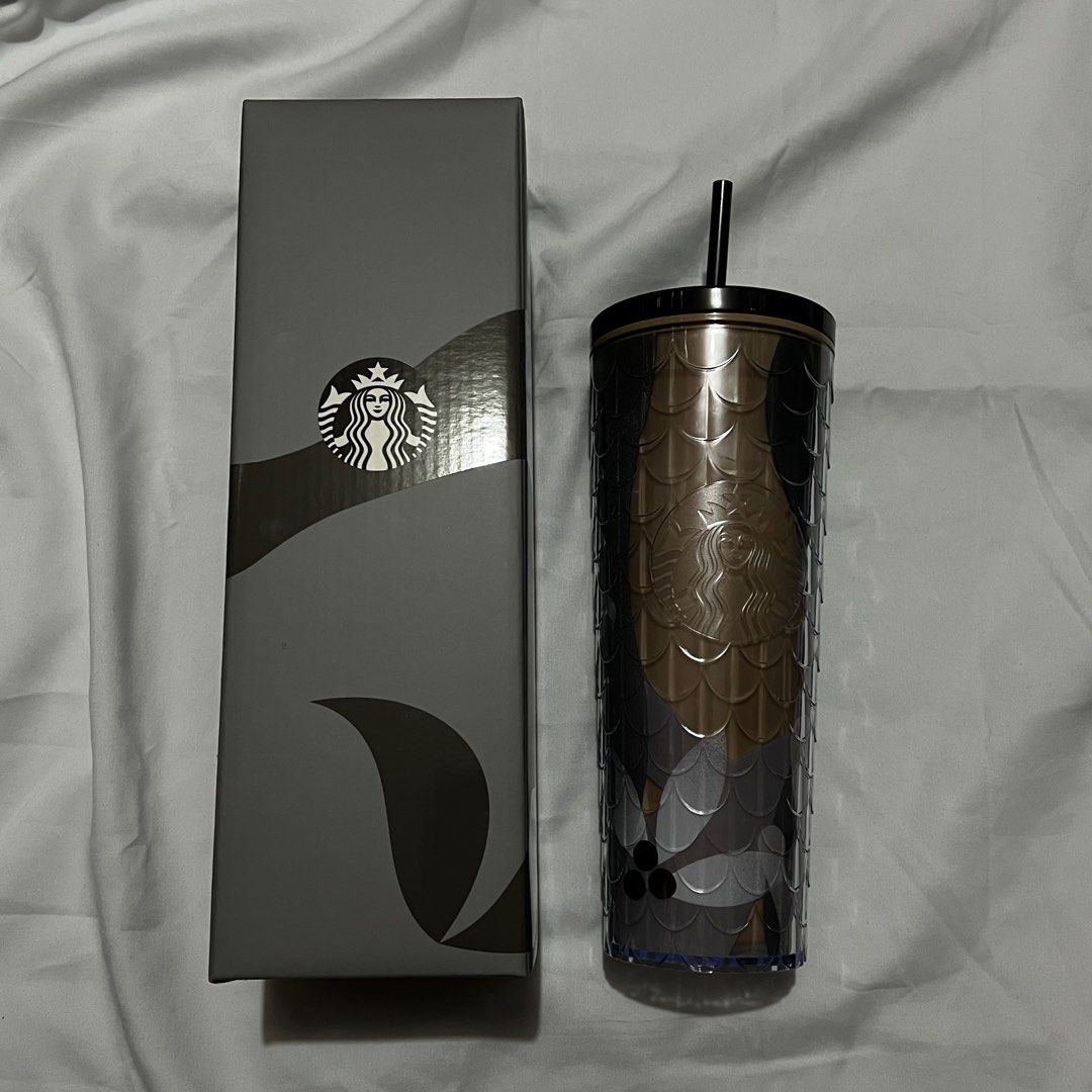 STARBUCKS Traditions 2025 / 2026 Charcoal Tumbler / Cold Cup with Straw ...