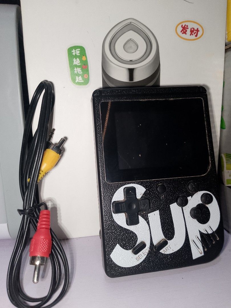 Sup game boy console video game Black, Video Gaming, Video Game ...
