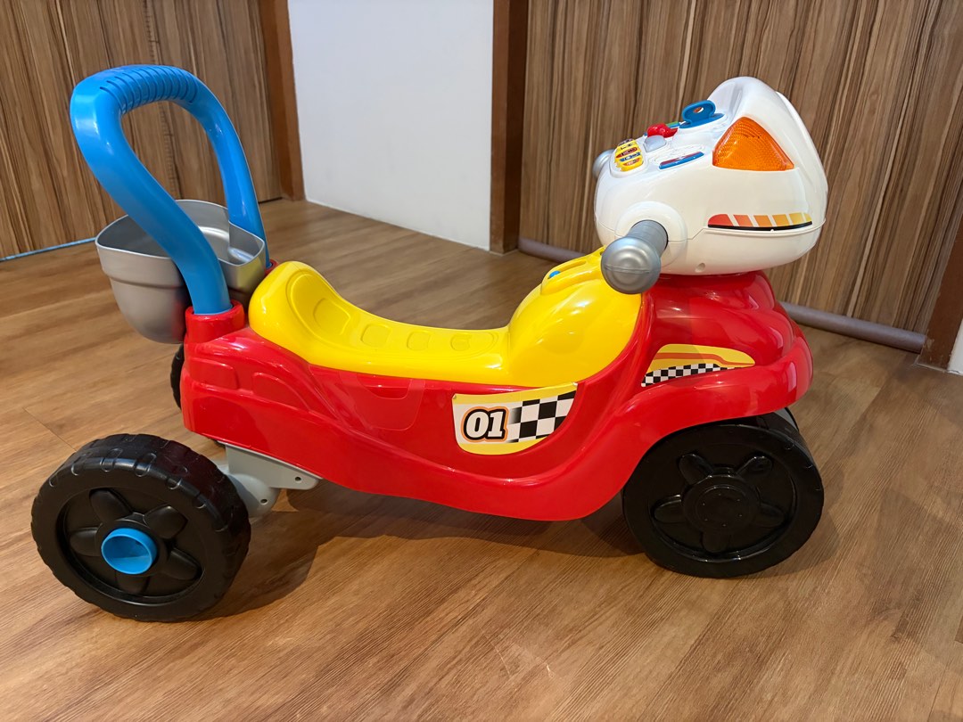 VTech 2-in-1 Ride-On Racer, Babies & Kids, Infant Playtime on Carousell