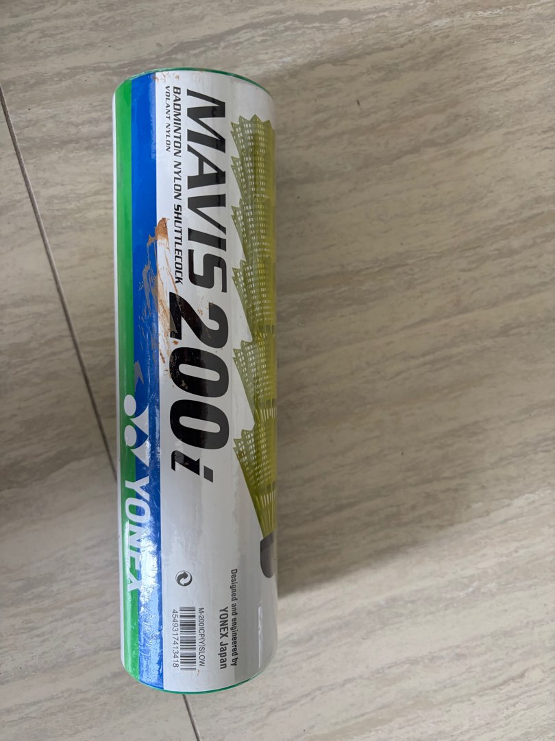 Yonex Mavis 200i Nylon Shuttlecocks, Sports Equipment, Other Sports ...