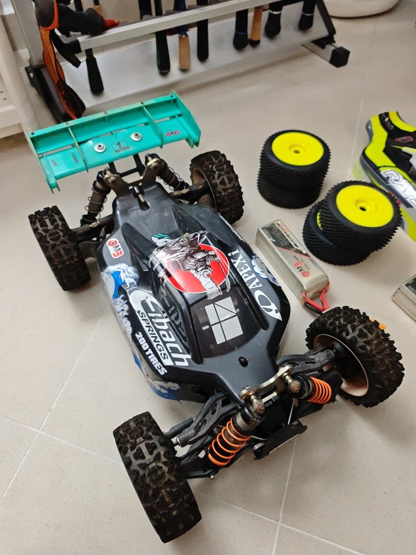 1/8 rc buggy hobao hyper vs2, Hobbies & Toys, Toys & Games on Carousell