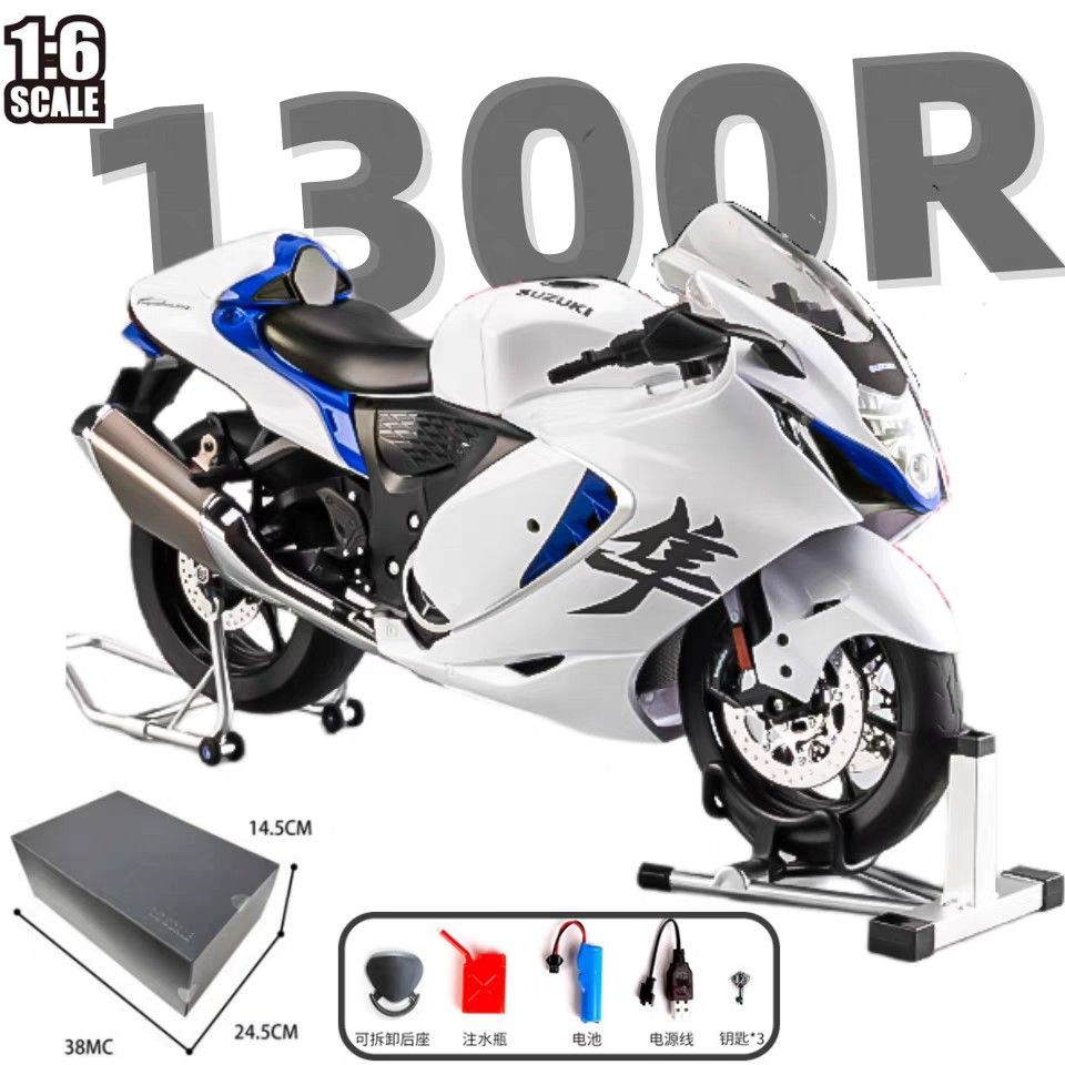1/6 Hayabusa GSX1300R Diecast Model, Hobbies & Toys, Toys & Games on Carousell