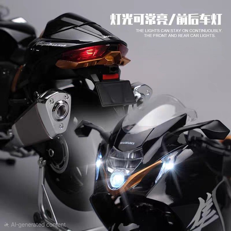 1/6 Hayabusa GSX1300R Diecast Model, Hobbies & Toys, Toys & Games on Carousell