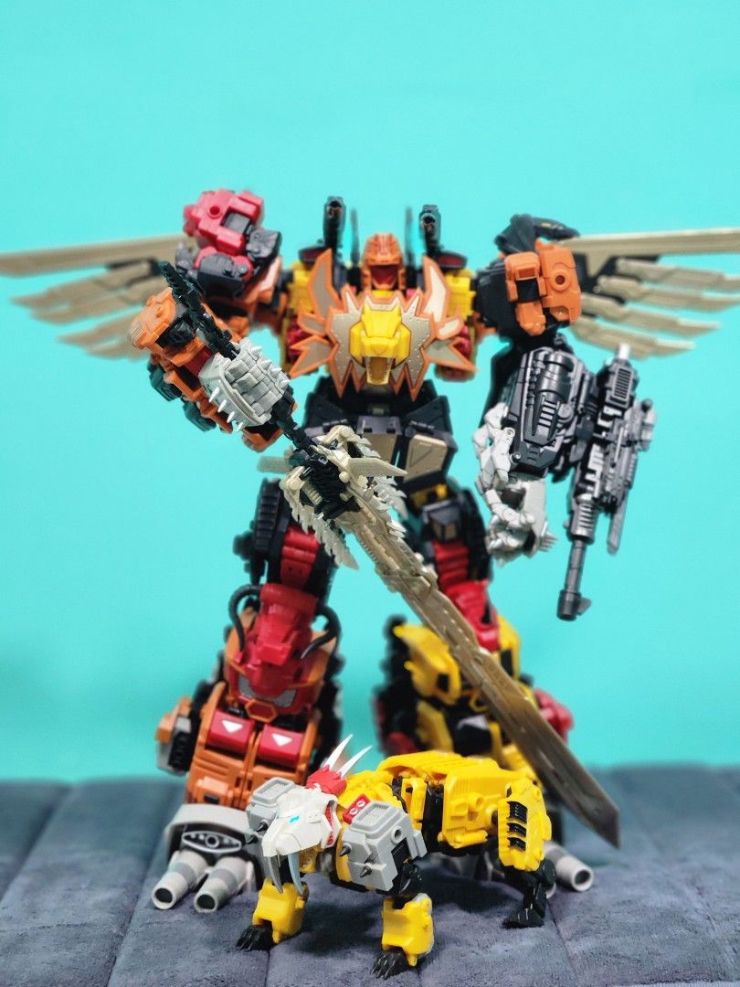 3rd Party Transformers Mastermind Creations MMC Feral Rex aka Predaking ...