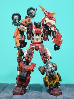 3rd Party Transformers Warbotron WB-01 aka Bruticus (Combaticons ...