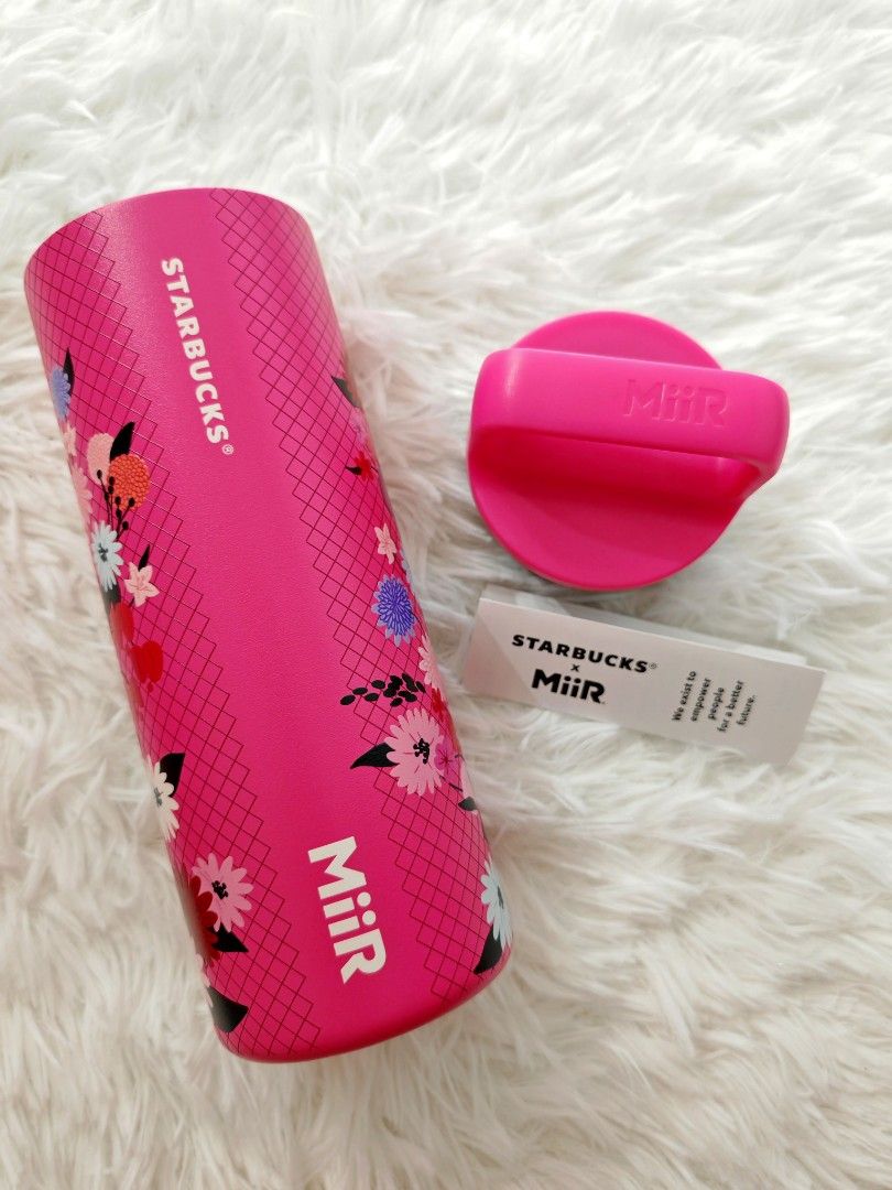 💯 AUTHENTIC STARBUCKS Rabbit Bunny MIIR Wide Mouth Stainless Steel Handle Tumbler 473ml 16oz🐰 ...