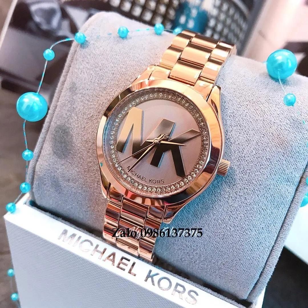 🎊🎁 BIG CHRISTMAS SALE 🎊🎁 Michael Kors Analog Gold Dial Women's Watch ...