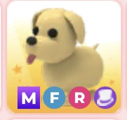 Adopt Me Mega Fly Ride Dog, Video Gaming, Gaming Accessories, In-Game ...