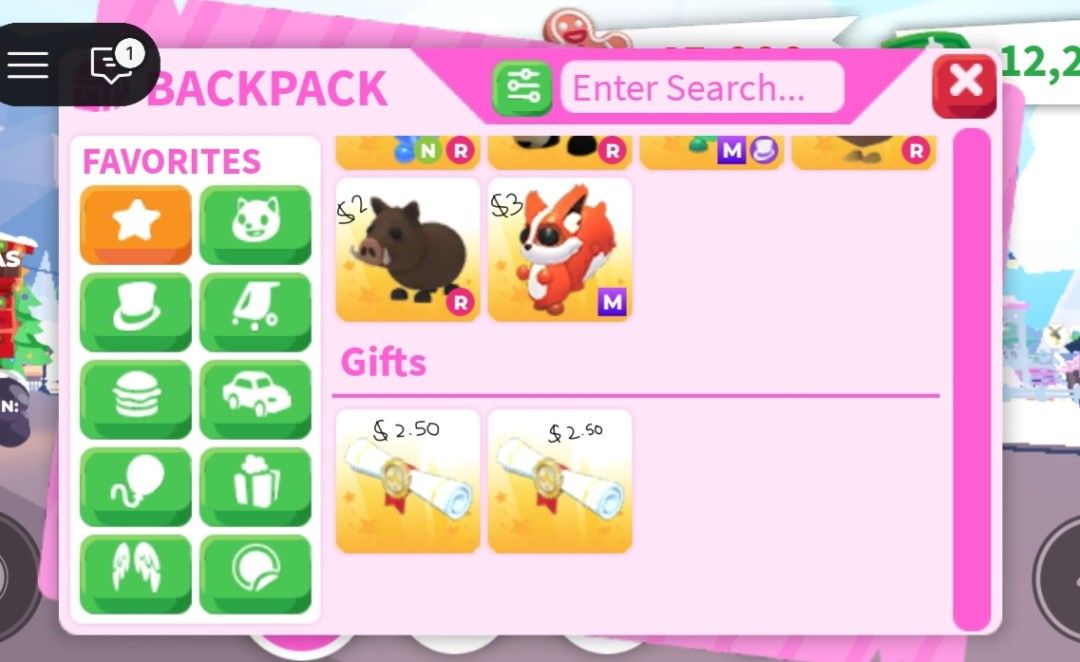 Adopt Me Pets for sale!, Video Gaming, Gaming Accessories, In-Game ...