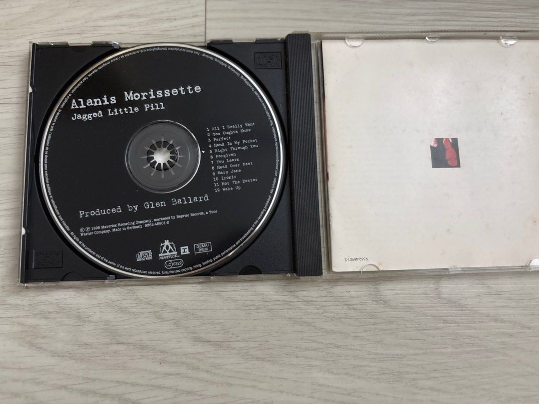 Alanis Morissette - Jagged Little Pill CD, Hobbies & Toys, Music ...