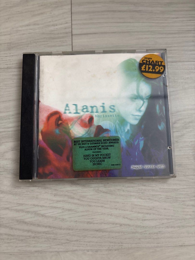 Alanis Morissette - Jagged Little Pill CD, Hobbies & Toys, Music ...