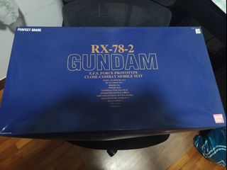 Assembled Bandai 1/60 Perfect Grade Wing Gundam Zero Custom Ver. 1.0 ...