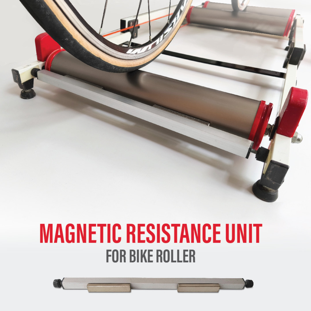 Bike Roller Resistance Unit - Adjustable Magnetic Resistance, Sports ...
