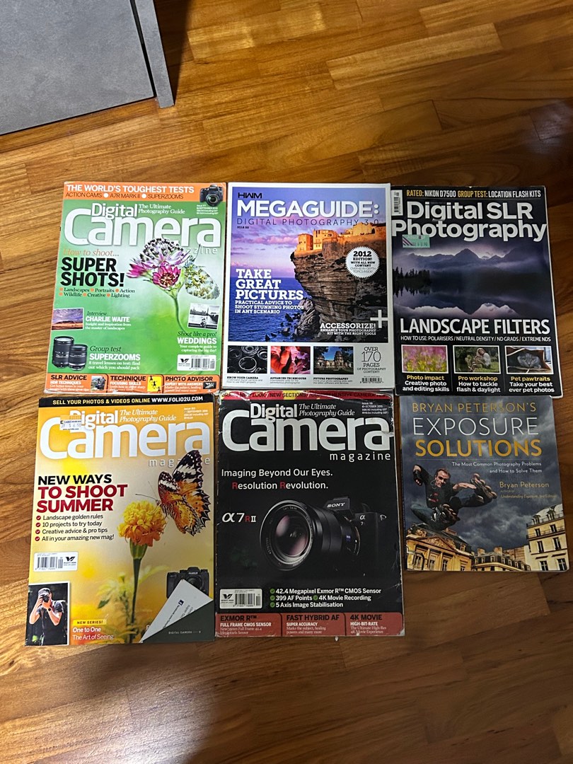 Camera magazines and guides, Hobbies & Toys, Books & Magazines ...