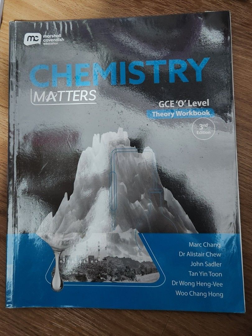 Chemistry Matters GCE 'O' Level Theory Workbook, Hobbies & Toys, Books ...