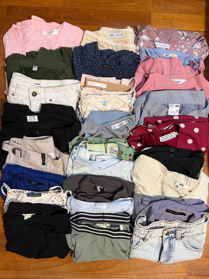 $50 Ladies S-M Branded Clothes Bundle (LB, Brandy, Lululemon, Fayth ...