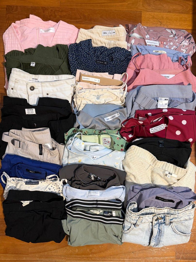 $50 Ladies S-M Branded Clothes Bundle (LB, Brandy, Lululemon, Fayth ...