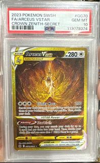 Arceus VSTAR Gold vsu, Hobbies & Toys, Toys & Games on Carousell