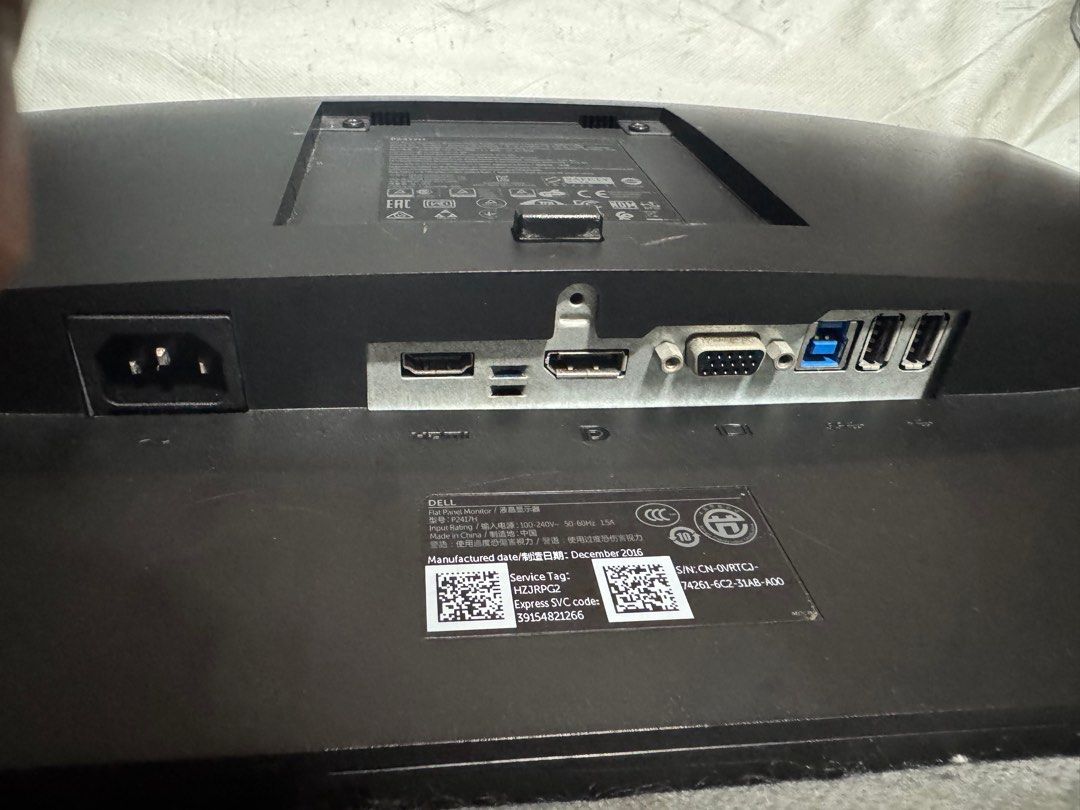 Dell Monitor with Monitor Arm, Computers & Tech, Parts & Accessories ...