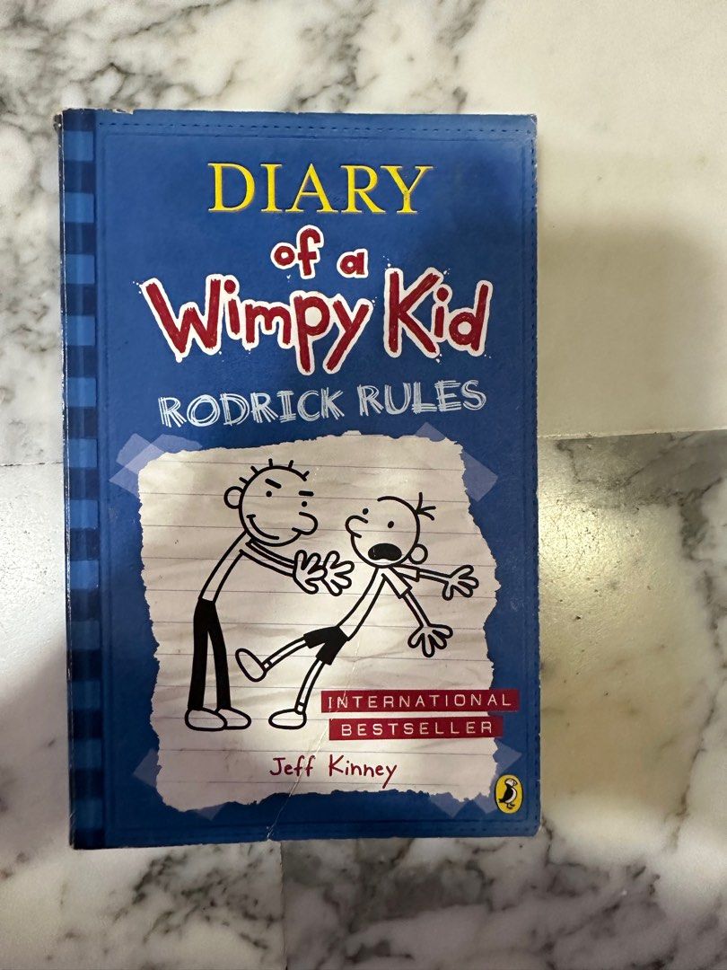 Diary Of A Wimpy Kid (rodrick rules), Hobbies & Toys, Books & Magazines ...