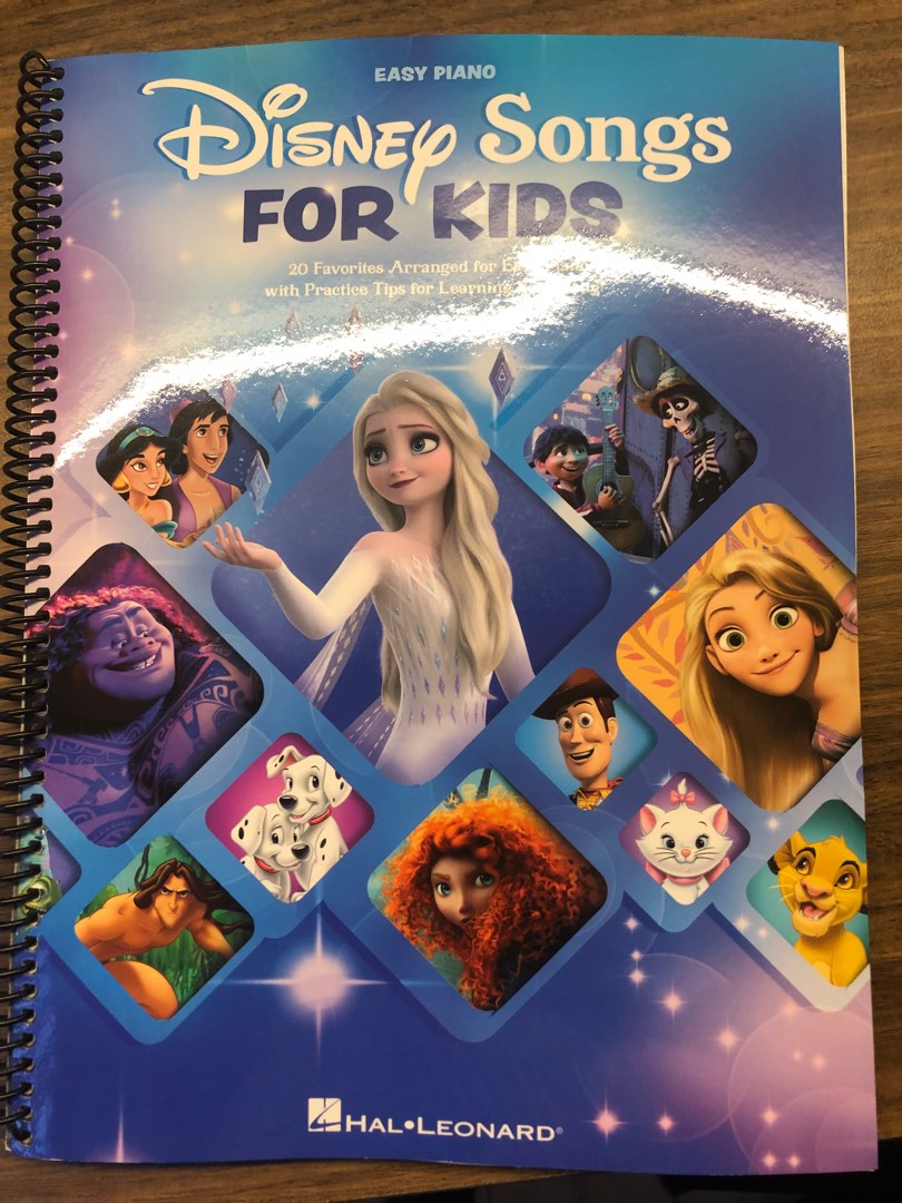 Disney piano music scores, Hobbies & Toys, Music & Media, Music Scores ...