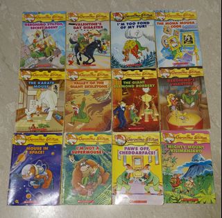 Geronimo Stilton Book Collection - Various Titles, Hobbies & Toys ...