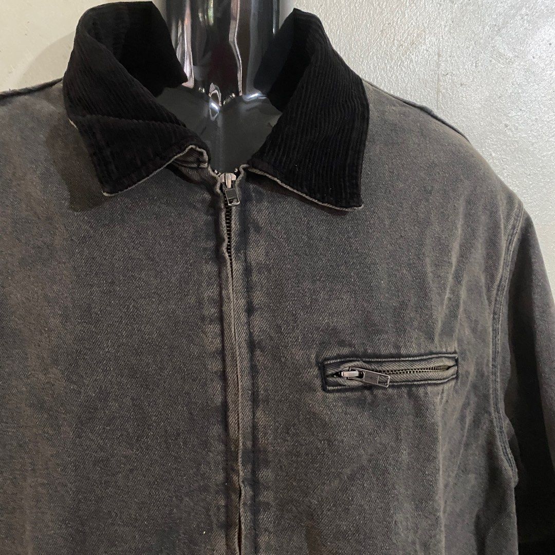 GU Washed Detroit Jacket, Men's Fashion, Coats, Jackets and Outerwear ...