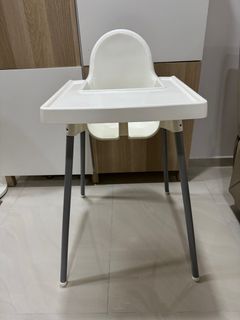 IKEA Antilop High Chair - White, Babies & Kids, Nursing & Feeding, Baby ...
