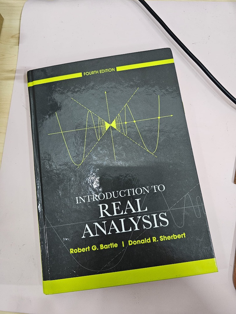 Lightly Used] Introduction to Real Analysis – Bartle & Sherbert (4th ...