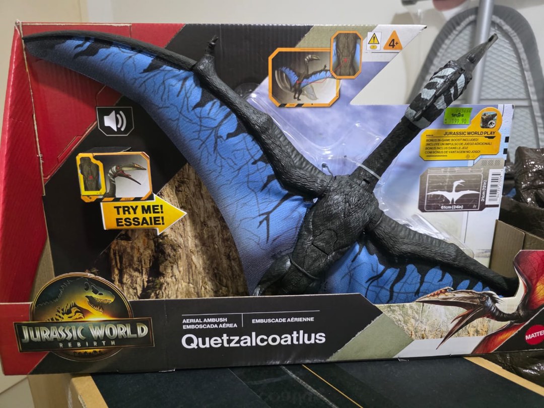 Jurassic World Rebirth Quetzalcoatlus Toy, Hobbies & Toys, Toys & Games ...