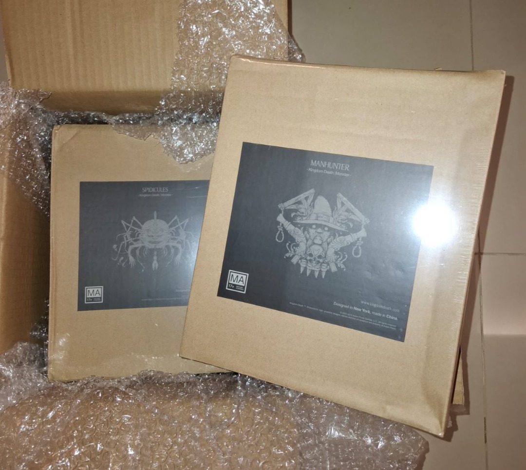 Kingdom Death Monster : Manhunter & Spidicules expansions, Hobbies ...