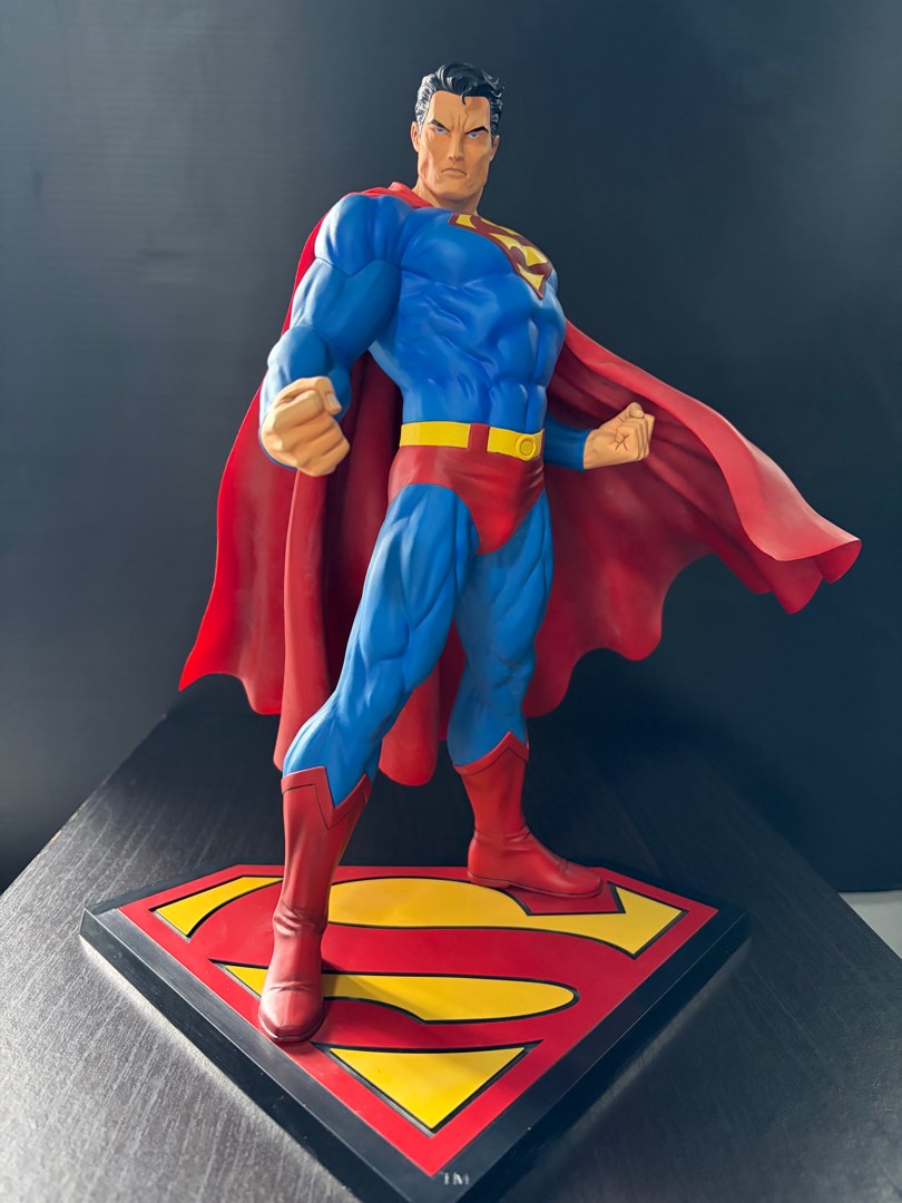 Kotobukiya DC Comics Superman Statue Jim Lee Comics no box, Hobbies ...