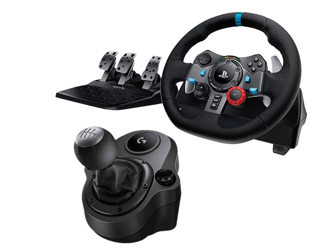 Logitech G29 + Shifter, Video Gaming, Gaming Accessories, Controllers ...