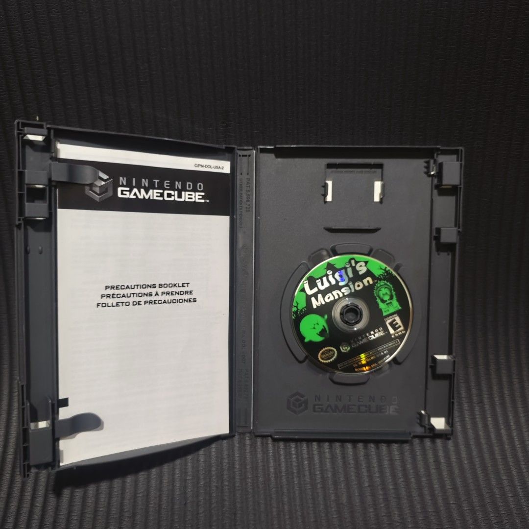 Luigis Mansion Gamecube Authentic, Video Gaming, Video Games, Nintendo ...