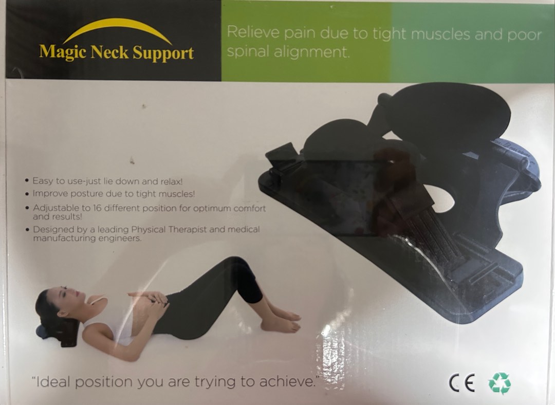 Magic Neck Support - Relieve Neck Pain, Health & Nutrition, Braces ...