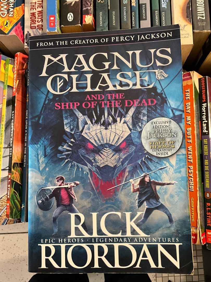 Magnus Chase and the Ship of the Dead by Rick Riordan #CarousellBuddies ...