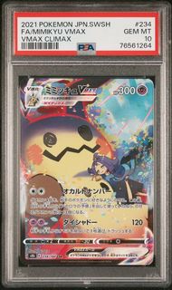 PSA 10 Mimikyu VMAX Brilliant Stars Pokemon Tcg, Hobbies & Toys, Toys ...
