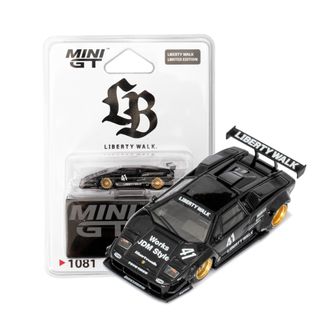 Mini GT Lamborghini Countach LB-WORKS Black, Hobbies & Toys, Toys ...