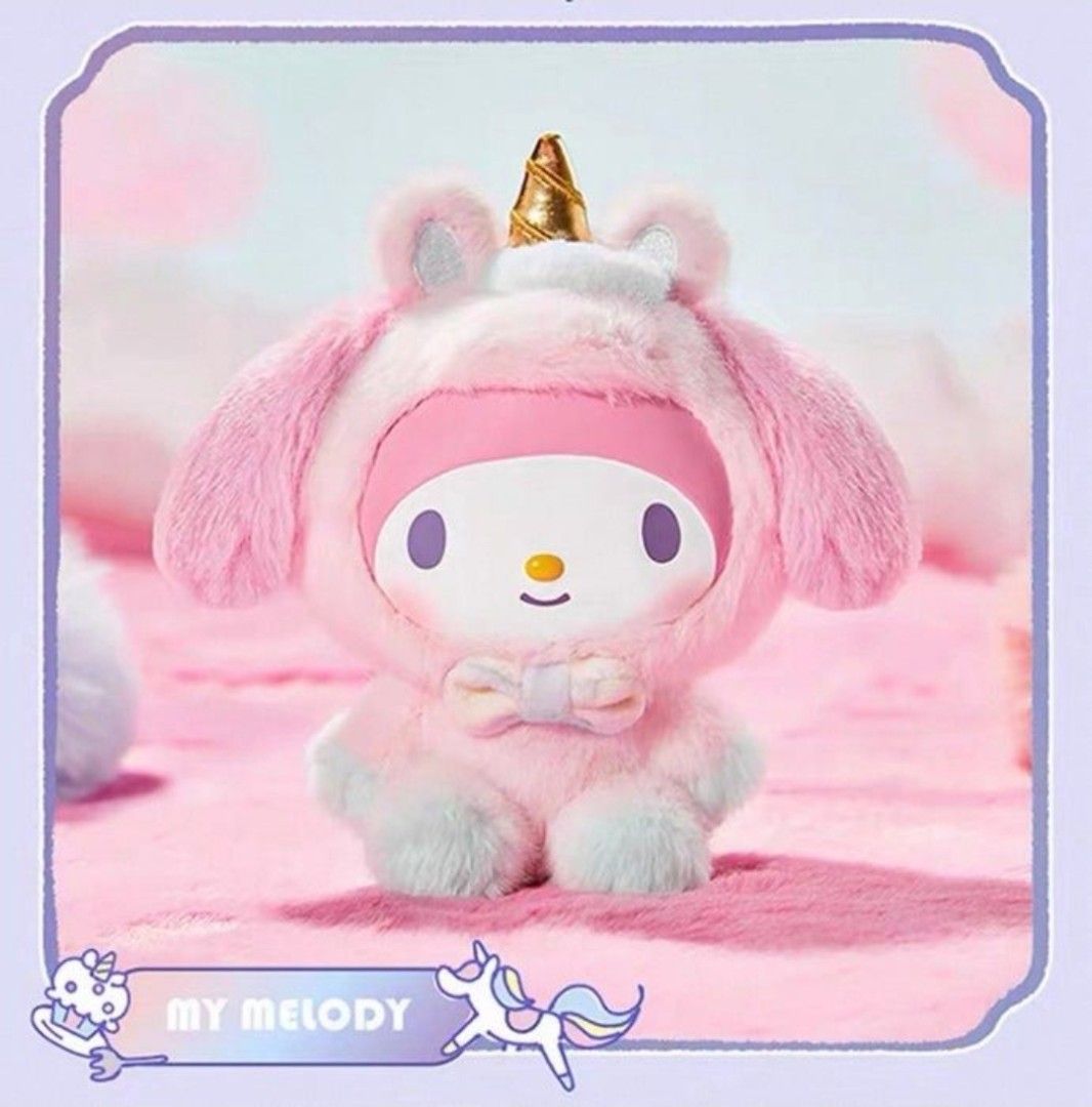 MINISO Sanrio Dreamy Unicorn Plush Toy, Hobbies & Toys, Toys & Games on ...
