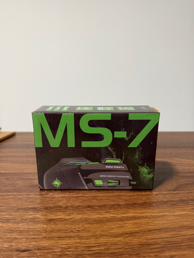 MS-7 Turbo Fire Professional Gaming Mouse, Computers & Tech, Parts ...