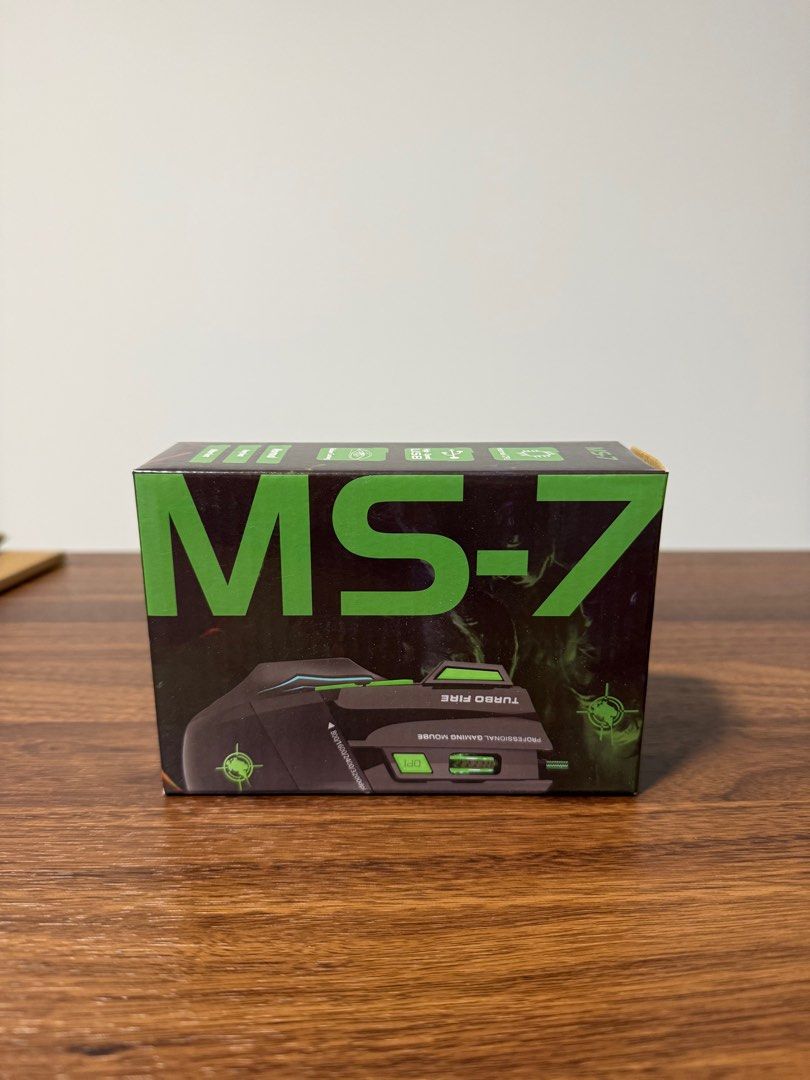 MS-7 Turbo Fire Professional Gaming Mouse, Computers & Tech, Parts ...
