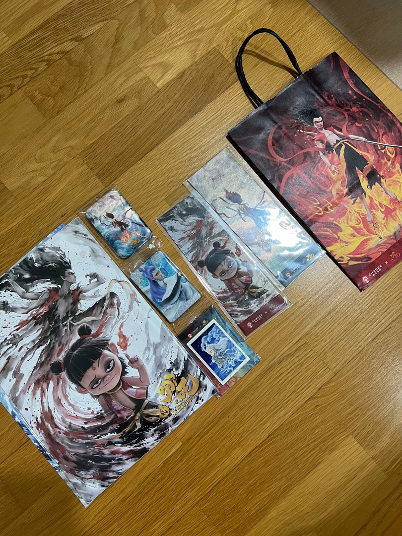 Ne Zha x CHAGEE Merchandise Set, Hobbies & Toys, Collectibles ...
