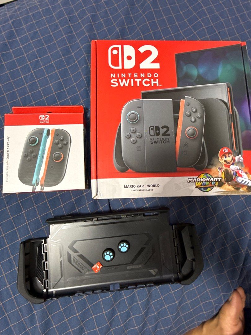 Nintendo Switch 2 Mario Kart Bundle, Video Gaming, Video Game Consoles ...